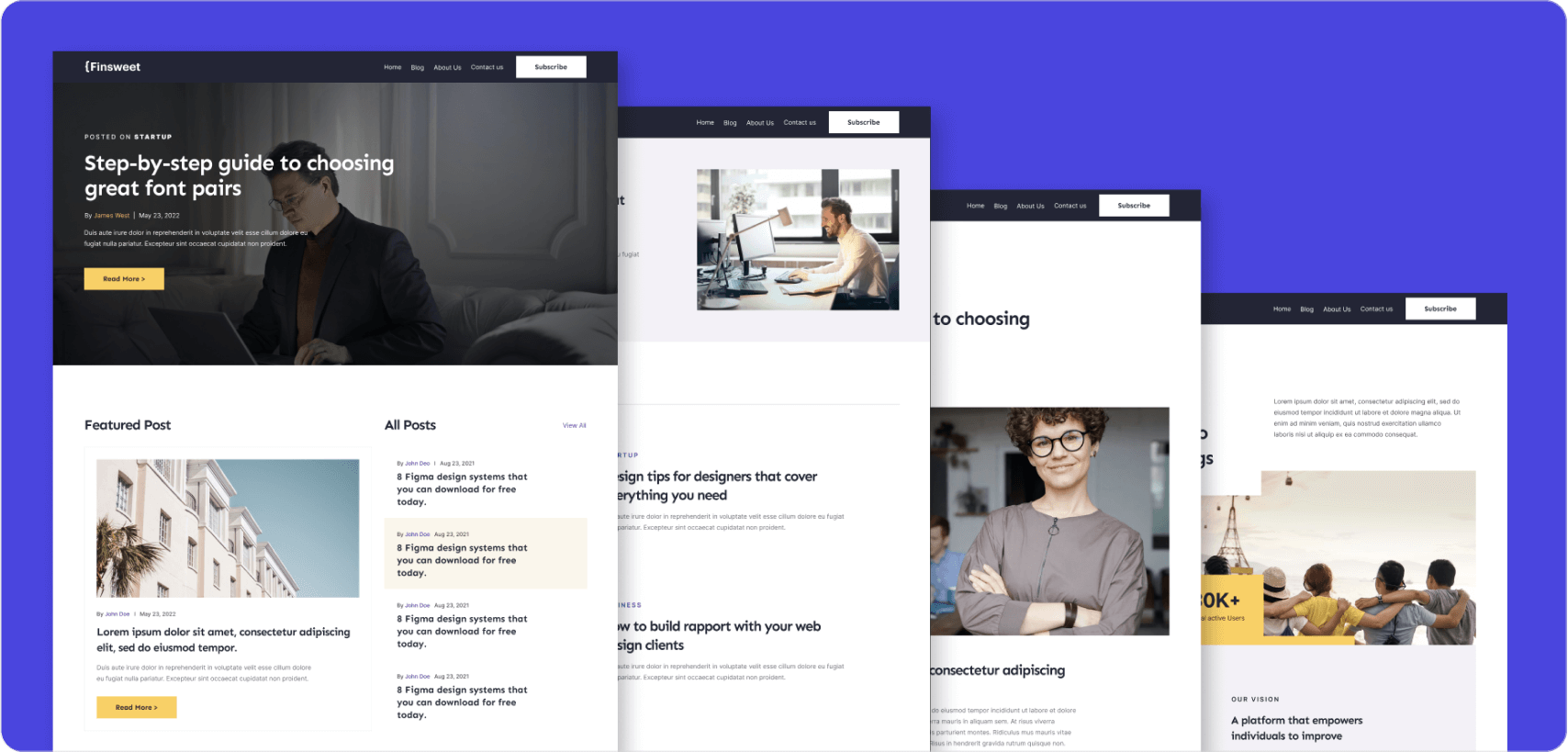 Professional Website Template